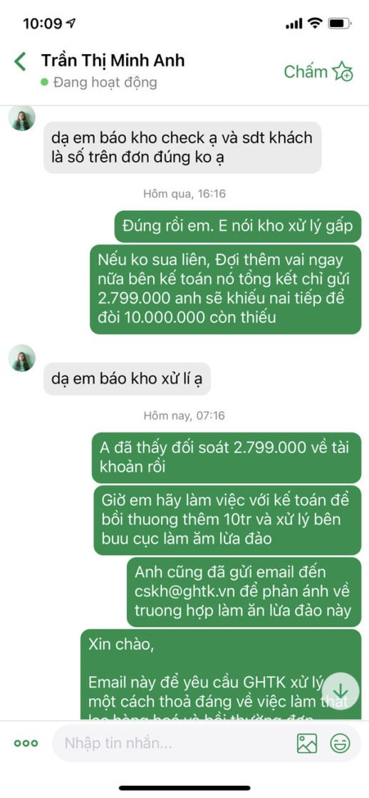 Giao Hàng Tiết Kiệm (GHTK) lừa đảo: làm mất hàng, giở trò lừa lọc, quỵt ...